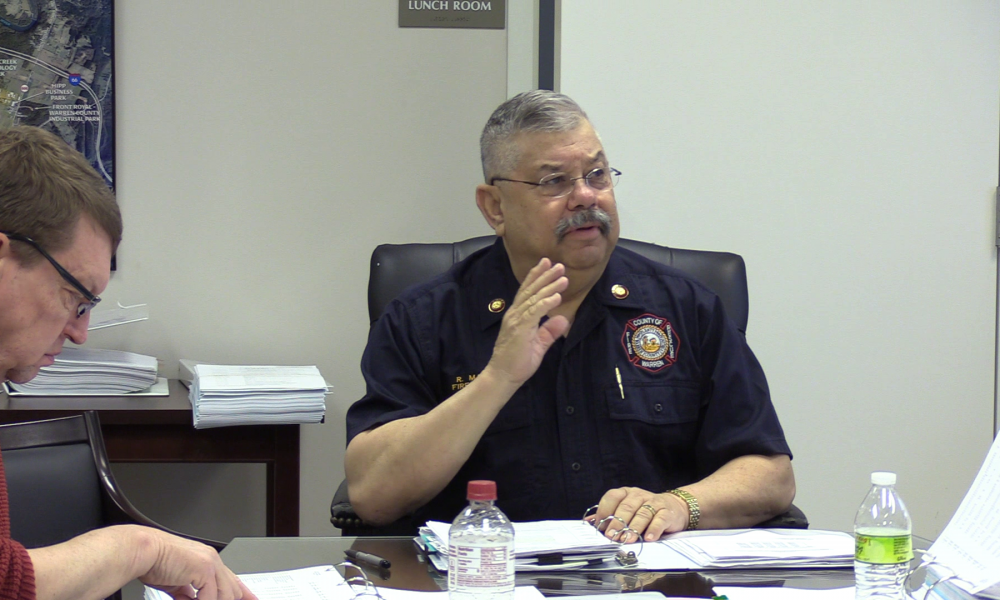 Warren County Fire and Rescue Services Chief Richard Mabie announces ...
