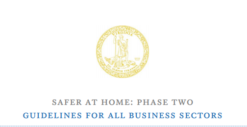 Governor Northam announces Phase Two guidelines to further ease public ...