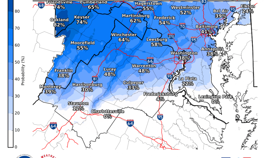 Potential winter weather event that could impact our area tomorrow ...