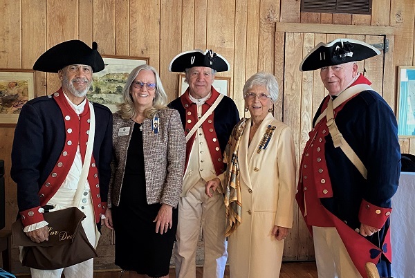Sons of the American Revolution State Color Guard present colors for ...