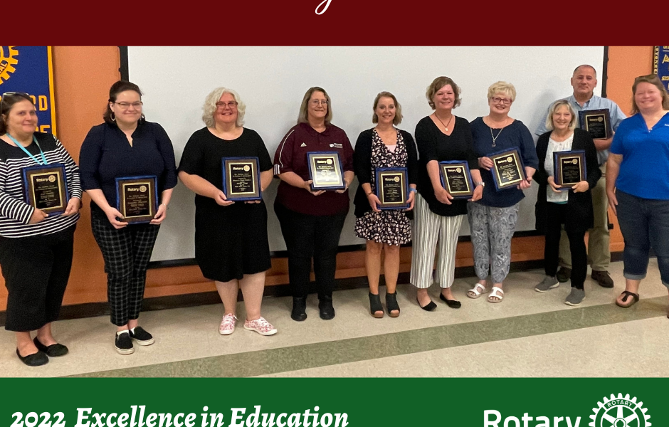 Rotary Club of Front Royal honors Warren County Public School Teachers ...