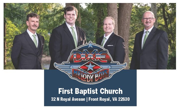 Dixie Melody Boys perform concert at First Baptist Church on September ...