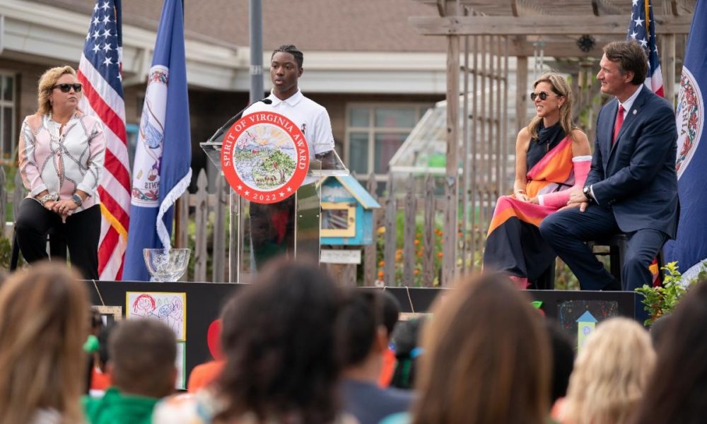 First Lady Suzanne S. Youngkin announces September 2022 Spirit of ...