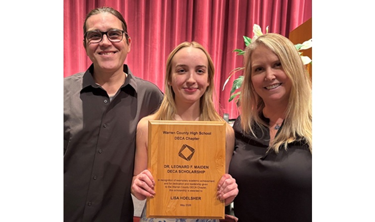 Lisa Hoelsher Named 2026 Dr. Leonard F. Maiden DECA Scholarship ...